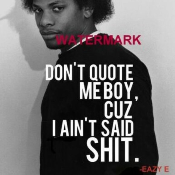 Wall Decor | Eazy E Quote Photo 13x19 | Poshmark